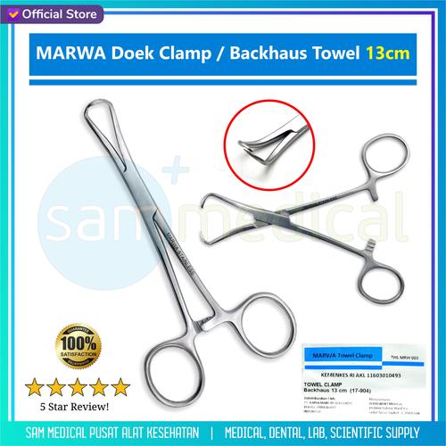 Jual MARWA Doek Clamp / Backhaus Towel Clamp 13cm - Kota Bandung - SAM ...