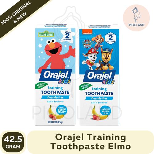 Jual Orajel Training Toothpaste Pasta Gigi Anak Kids Bayi Fluoride Free ...