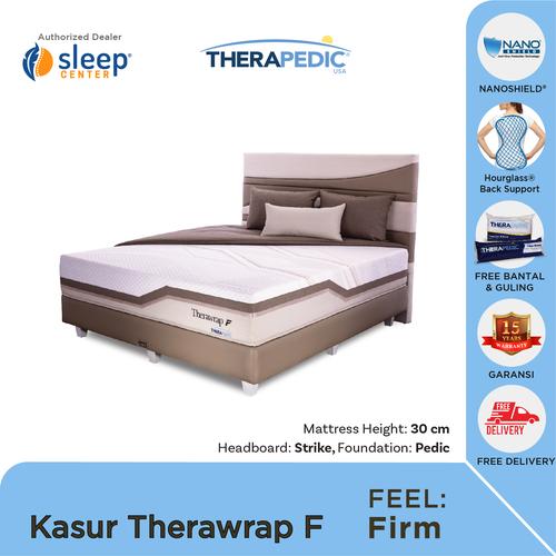 Promo SC THERAPEDIC New Series Kasur Springbed Therawrap F (Fullset) - 100x200 Cicil 0% 3x ...