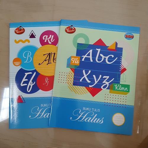 Jual buku tulis halus kasar tegak bersambung latin 38 lembar - Kota ...