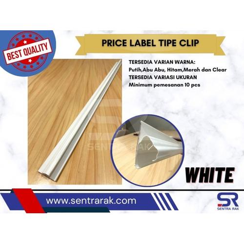 Jual Price Rail - Price Tag- Label Harga Supermarket -Tipe Clip 2 ...