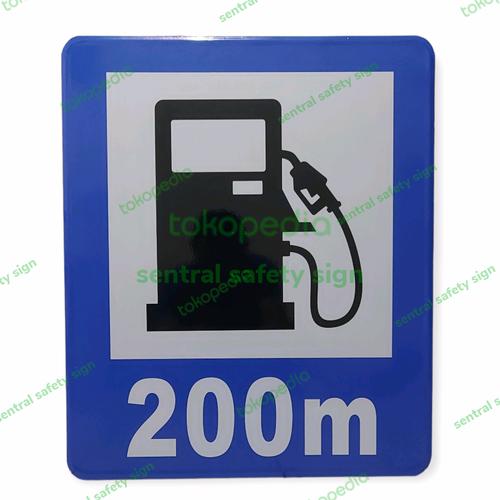 Jual Rambu Petunjuk SPBU 60X50cm - Jakarta Barat - sentral safety sign ...
