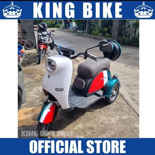 Jual Sepeda Motor Listrik PACIFIC CROSSER Roda Tiga Electric E Bike 500 ...