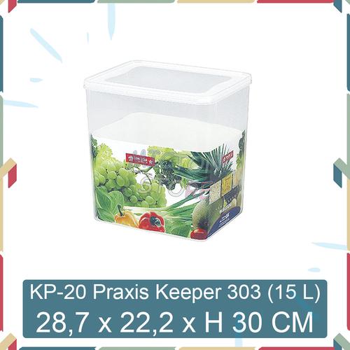 Promo MICTON Lion Star KP-20 Praxis Keeper 303 15L Kotak Makan Food ...