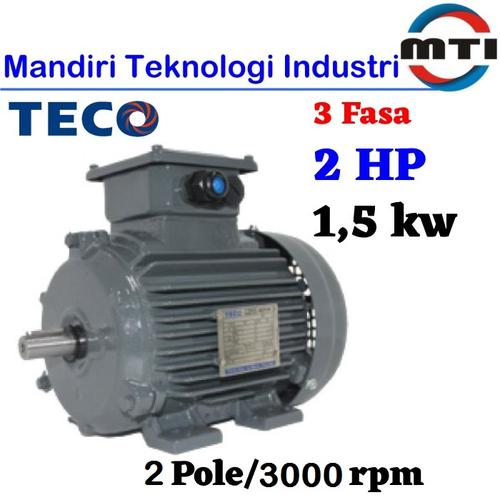 Jual Motor Listrik 3 Fasa 2 HP Motor 2 HP Dinamo 3 Fasa 2 HP Elmot 2 HP ...