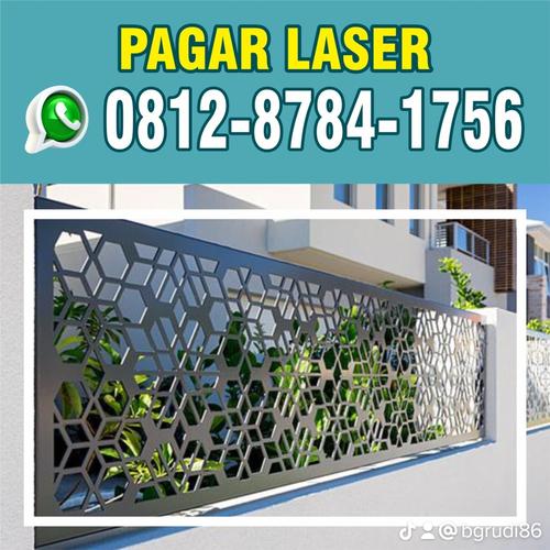 Jual pagar cutting laser minimalis - Kota Tangerang - RINDA LASER ...
