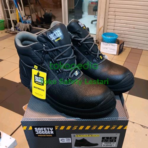 Jual SAFETY SHOES / SEPATU SAFETY MERK JOGGER BESTBOY S3 WARNA HITAM - Jakarta Barat - Toko ...