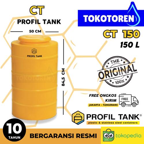 Jual PROFIL TANK CT 150 LITER TANK GARANSI RESMI - Kab. Tangerang ...