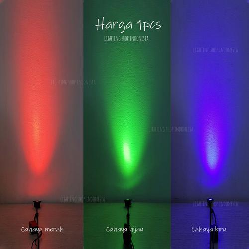 Jual lampu downlight mini led 1.5w spotlight plafon Cahaya biru hijau ...