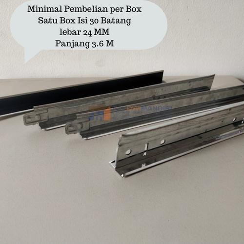 Jual RANGKA PLAFON AKUSTIK MAIN TEE P3.6M / RANGKA AKUSTIK / RANGKA GYPTILE - Jakarta Pusat - Cv ...