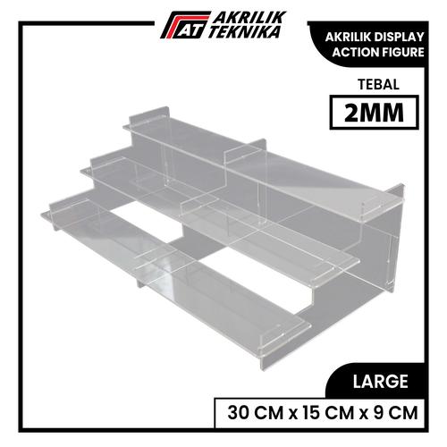 Promo STAND DISPLAY AKRILIK / RAK ACTION FIGURE / DISPLAY KACAMATA ...