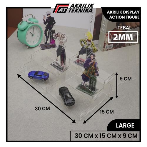 Promo STAND DISPLAY AKRILIK / RAK ACTION FIGURE / DISPLAY KACAMATA ...