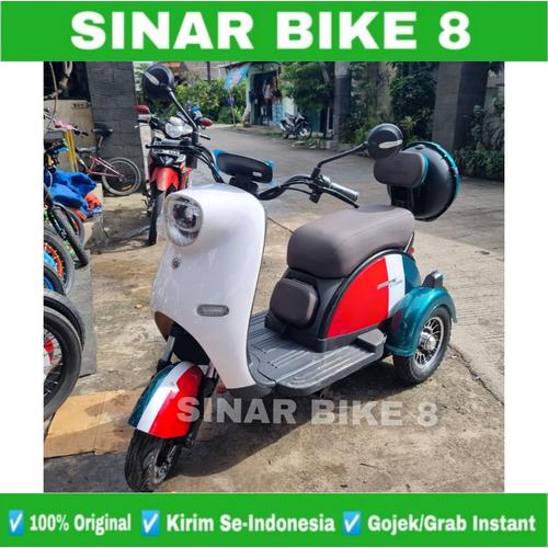 Jual Sepeda Motor Listrik PACIFIC CROSSER Roda Tiga Electric E Bike 500 ...