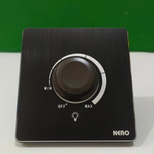 Jual saklar Dimmer control switch Nero titanium V11-Black - Jakarta ...