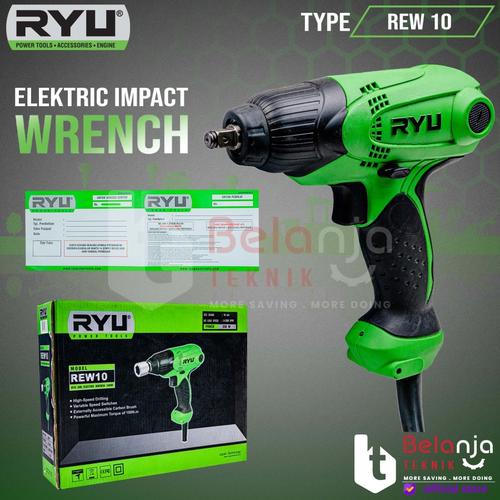 Jual RYU Mesin Buka Baut REW 10 Electric Impact Wrench REW10 230 Watt - Kota Bogor - Belanja ...