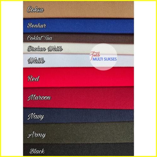 Jual Bahan Kain Canvas Kanvas Poly Pe Tebal Premium Quality Banyak ...