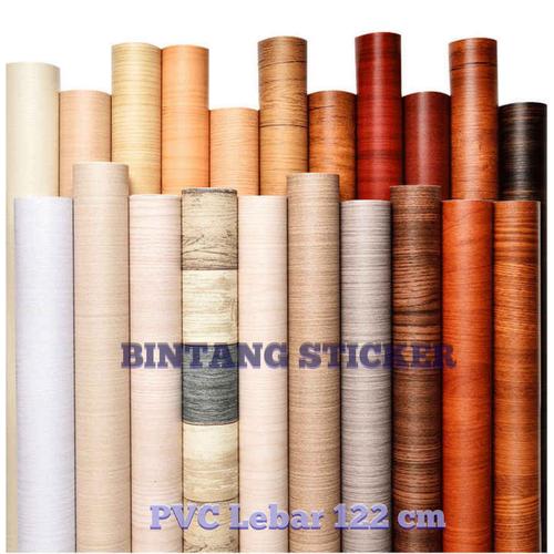 Jual Sticker Deco Sheet PVC Pelapis meja Furniture HPL kayu Triplek ...