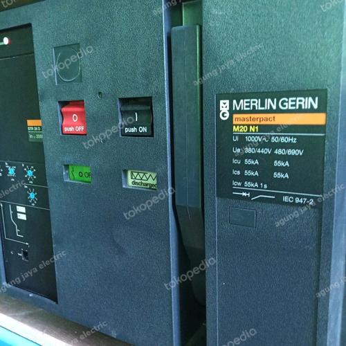 Jual ACB M20N1 3Phase MERLIN GERIN masterpact 2000A manual - Jakarta ...