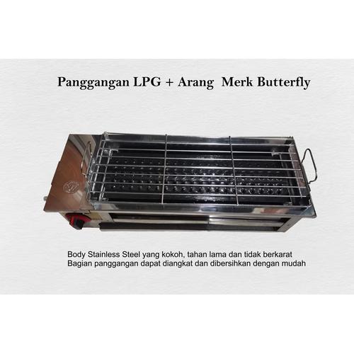 Promo Pangangan / Bakaran / Grill Gas dan Arang Butterfly - Jakarta ...
