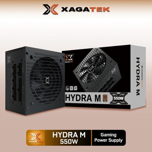 Jual POWER SUPPLY / PSU MODULAR - XAGATEK PSU HYDRA M 550W 80Plus ...