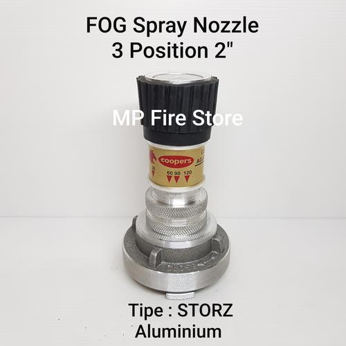 Jual FIRE FOG NOZZLE STORZ 2 in JET SPRAY VARIABLE 3 POSITION ALUMINIUM ...