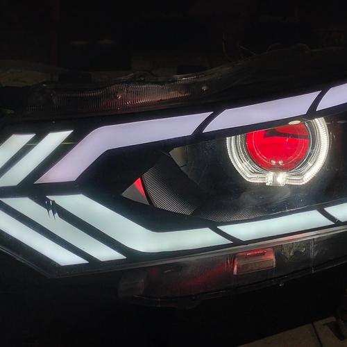 Jual lampu utama headlamp Vios gen 3 custom modif BILED kanan kiri ...