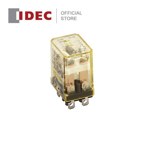 Jual IDEC RH2B-UAC24V Relay Plug-In DPDT 10A 24VAC 8 Kaki - Kota ...