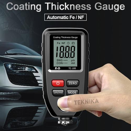 Jual Alat Ukur Ketebalan Cat Pelapis Mobil Coating Paint Thickness ...