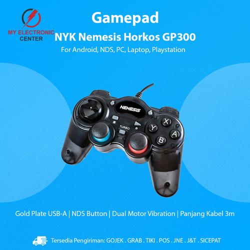 Jual Gamepad NYK Nemesis Horkos GP300 Joystick Gaming Komputer PC PS ...