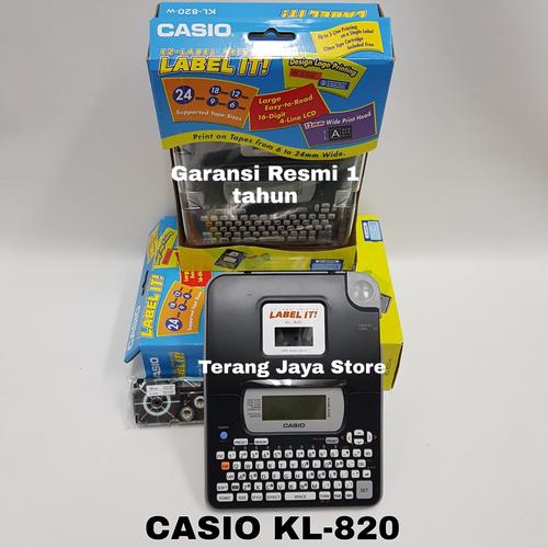 Jual Casio Label Printer KL-120 Label It KL 120 Printer Label Casio ...