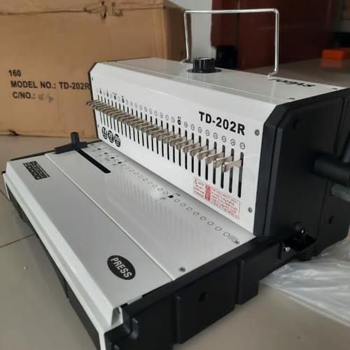 Jual Mesin Jilid Kawat Spiral Wire Ring Binding Machine TOPAS F4 2:1 ...