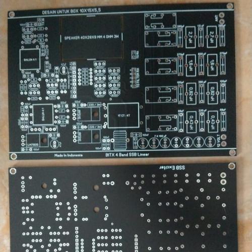 Jual PCB BiTx HF Linear Amplifier dengan Low pass filter 4 Band - Kab ...