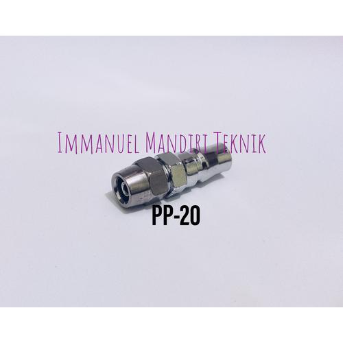 Jual Quick coupler PP20 / Plug compressor connector PP20 - Jakarta ...
