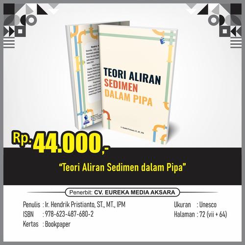 Jual Teori Aliran Sedimen dalam Pipa - Kab. Banyumas - Penerbit Eureka ...