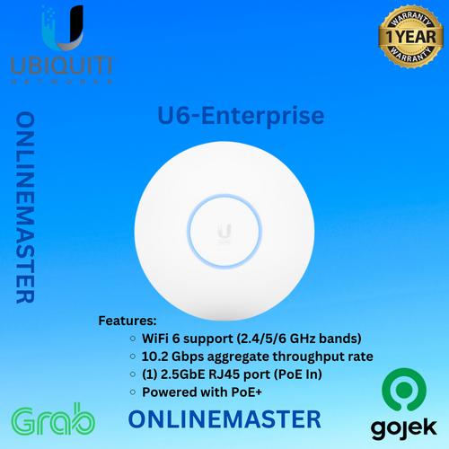 Jual Ubiquiti Access Point U6 Enterprise U6-Enterprise-US - Jakarta ...