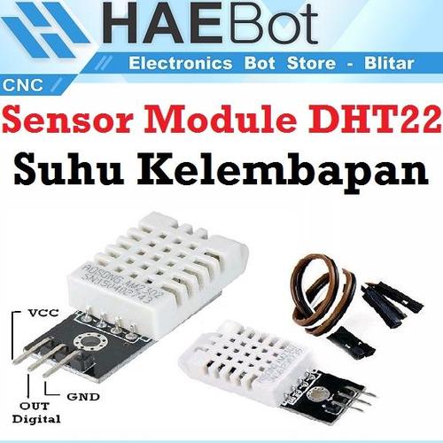 Jual [HAEBOT] Module Sensor DHT22 Suhu Kelembaban Digital DHT 22 ...