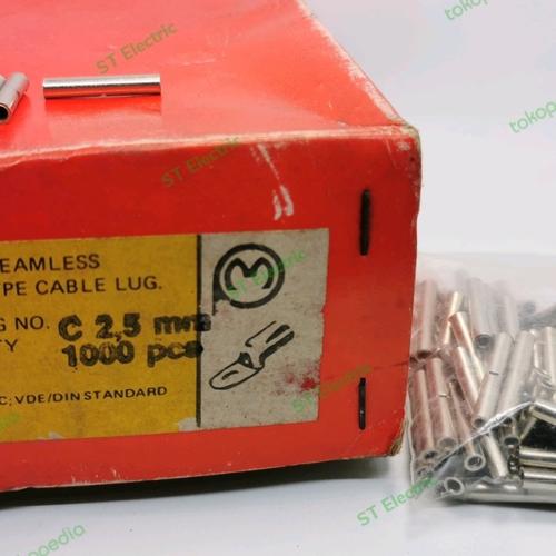 Jual Press Connector 2.5mm Puma Sock Skun Kabel Verbending Konektor Sok ...