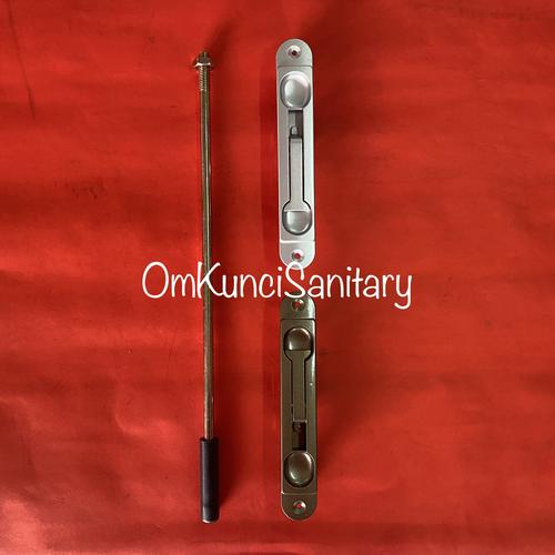 Jual Flushbolt Dekkson FB 508 Flush Bolt Grendel Pintu Alumunium Dekkson - Silver - Jakarta ...