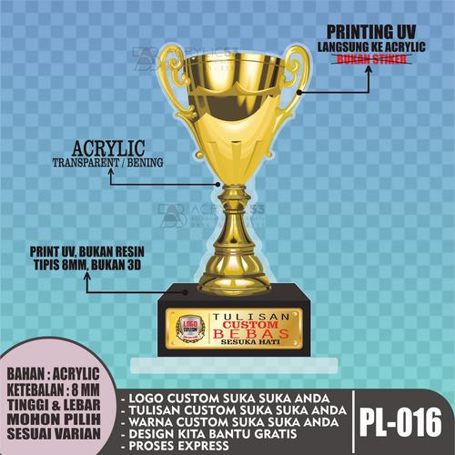 Jual Piala, Trophy, Tropi, Tropy Piala Akrilik Custom, Trophy Custom PL ...