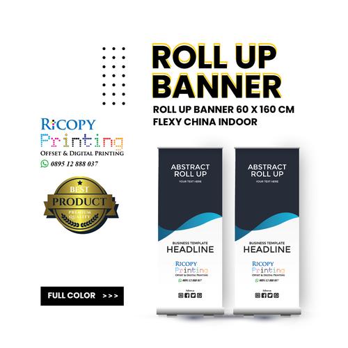 Jual ROLL UP BANNER 60 X 160 CM FLEXY CHINA INDOOR - Jakarta Utara - RICOPY PRINTING | Tokopedia