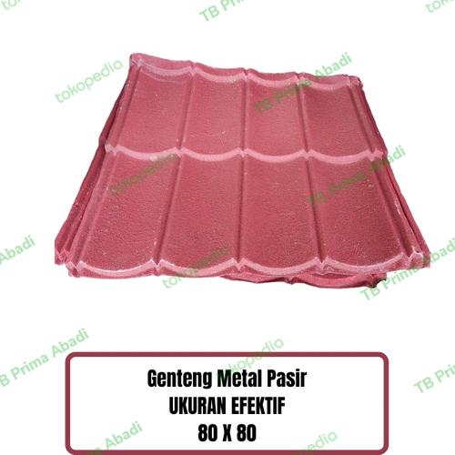 Jual GENTENG METAL PASIR - Merah - Kota Tangerang Selatan ...