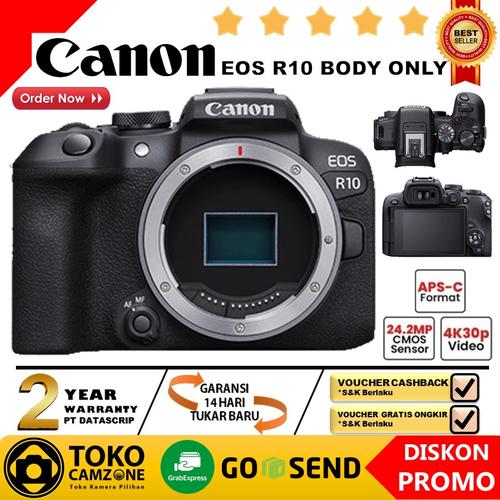 Promo Canon EOS R10 Body Only Mirrorless Camera EOS R 10 GARANSI RESMI ...