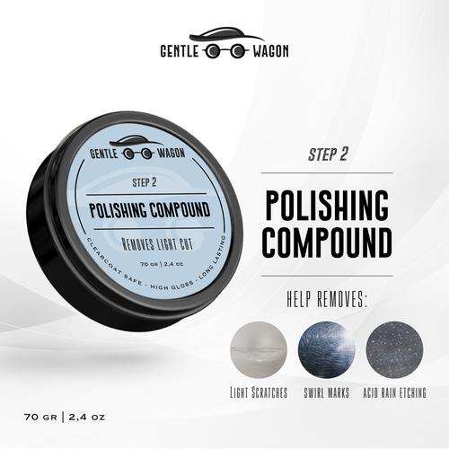 Promo Polishing Compound / Kompon pengilang baret & goresan halus STEP ...