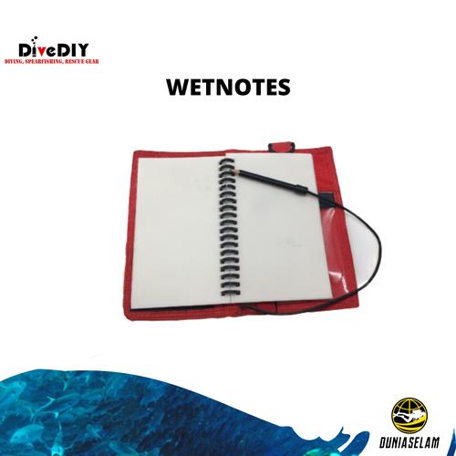 Jual DiveDIY wetnotes wet notes for scuba diving - buku tulis tahan air ...