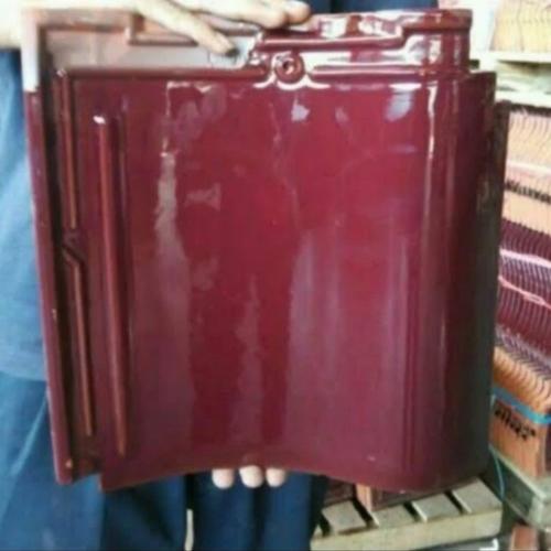 Jual genteng keramik kanmuri merah maroon milenio - Kota Tangerang ...