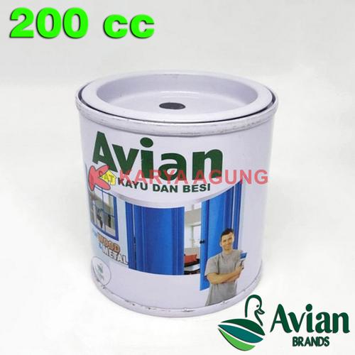 Jual AVIAN Cat Kayu dan Besi High Gloss Enamel Synthetic Paint 200cc ...