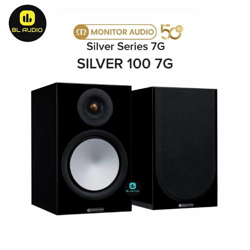 Jual Monitor Audio Silver 100 Silver100 7G Bookshelf Speaker - Black ...