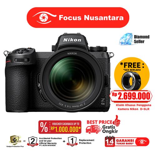 Promo Nikon Z6 II Z6II Z6 Mark II Kit 24-70mm f4 GARANSI RESMI - Kit ...