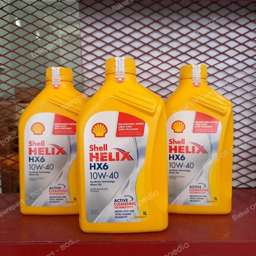 Jual Shell Helix HX6 10W-40 Oli Mobil [1L] - Kota Semarang - Bakul Oli ...