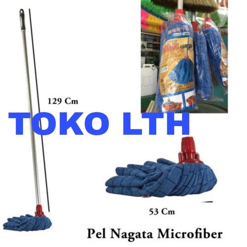 Jual PEL GAGANG MICROFIBER NAGATA 5830 NGT KAIN LAP BIRU ALAT PEL MAGIC ...